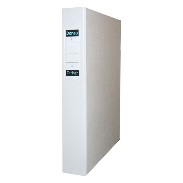 a4 polypropylene 2d ring binders - 30mm - white | Office National