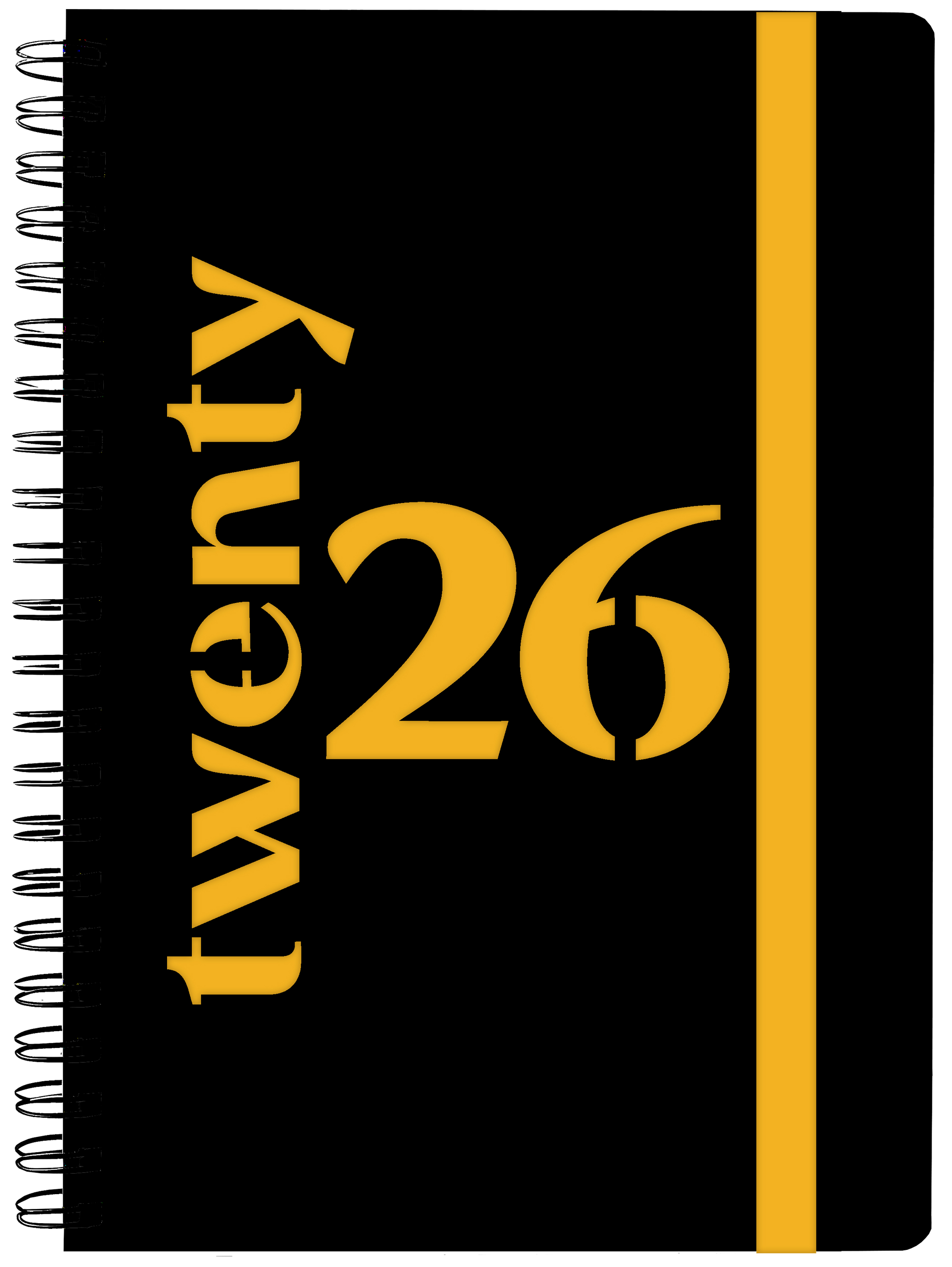 wiro bound diaries - a5 - yellow | Edwards Office National