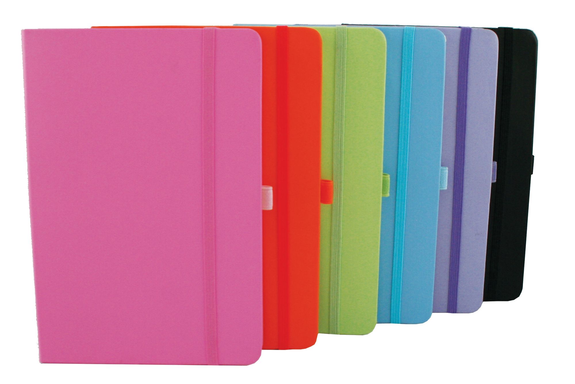 a5 notebooks/journals - 192 page - black | Office National