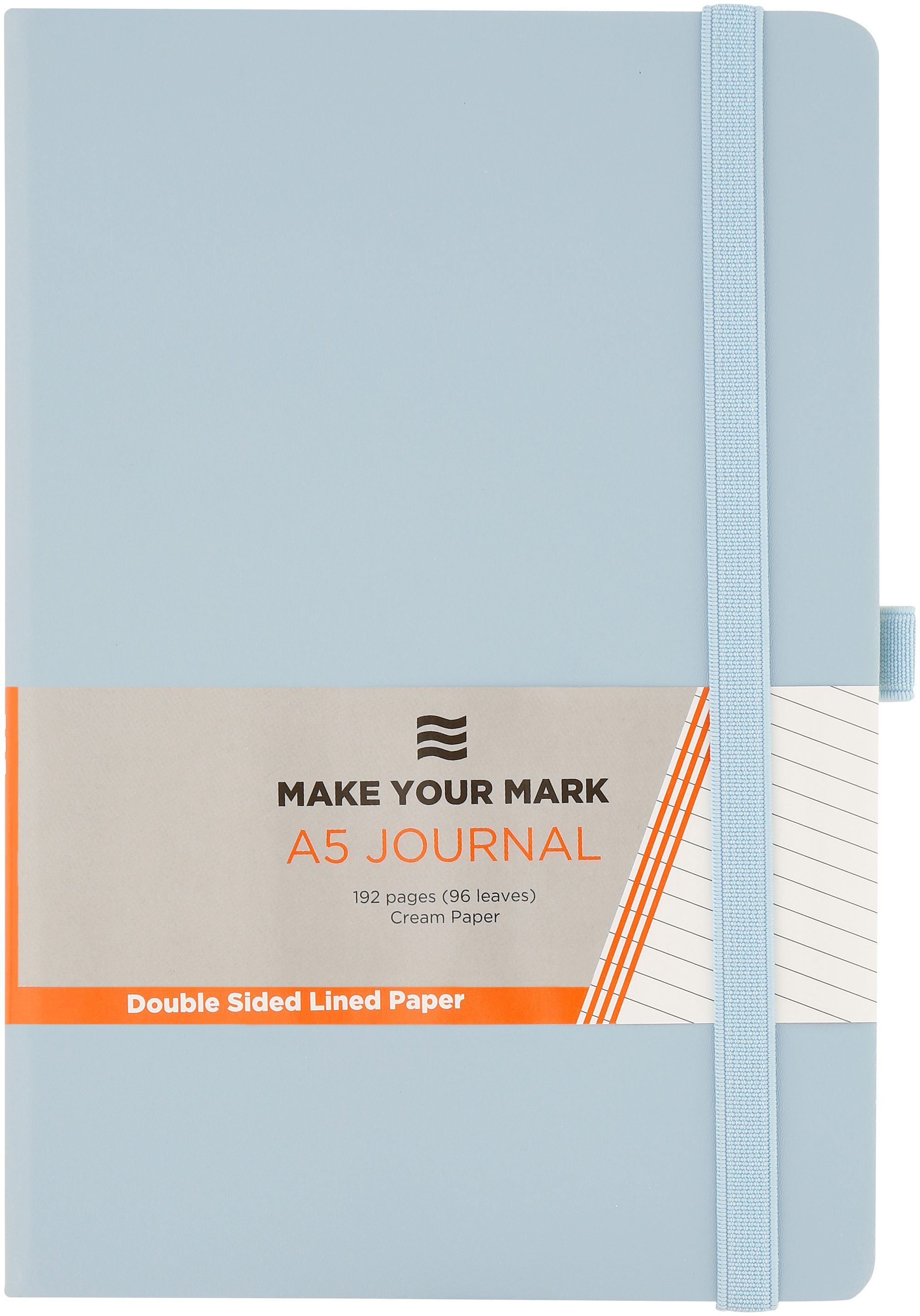 a5 notebooks/journals - 192 page - light blue | Office National