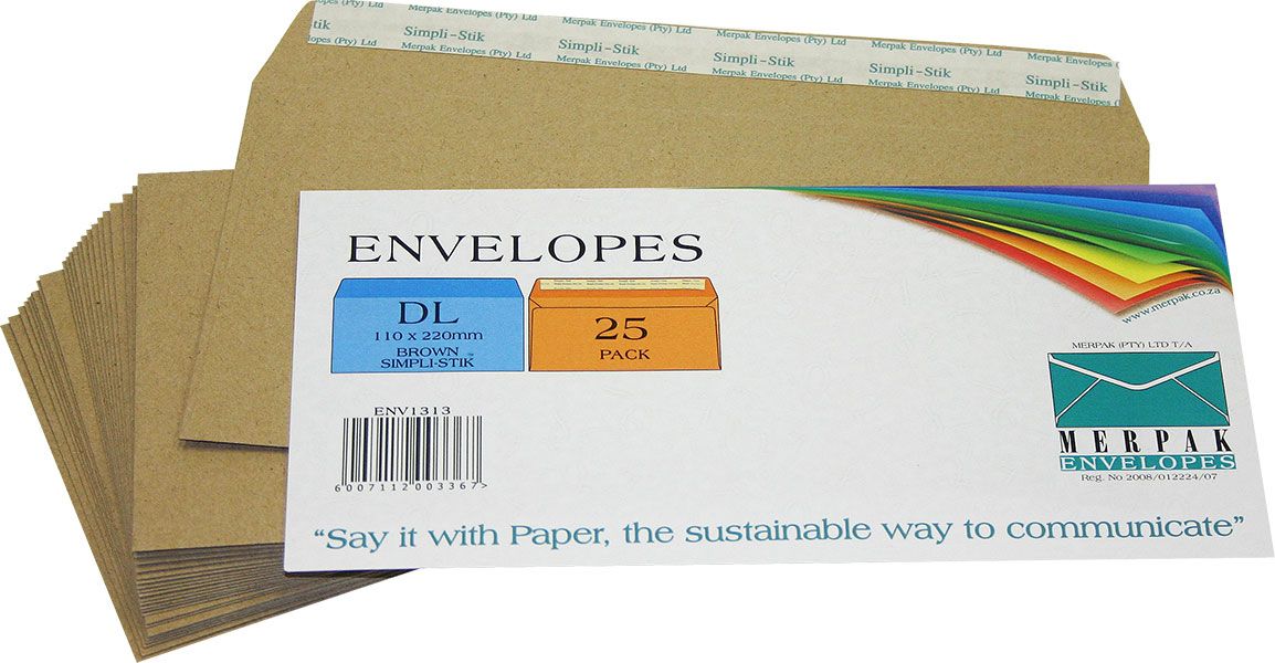 dl banker envelopes 110 x 220mm - peel-&-seal - opaque window - white ...