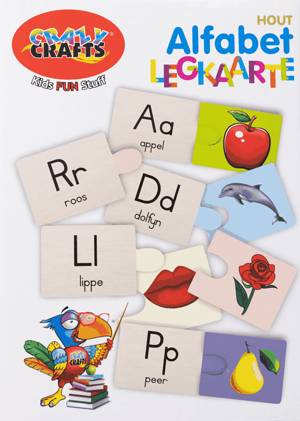 afrikaans wooden puzzle - alphabet | Office National