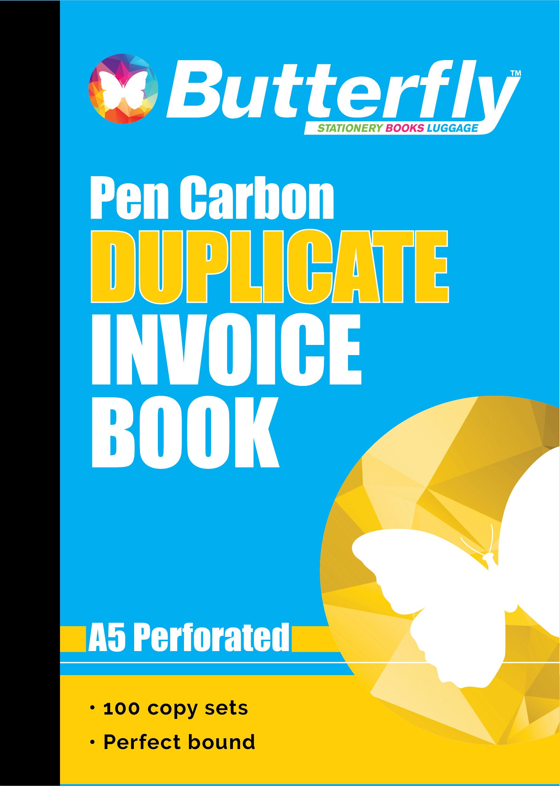pen carbon books - a5 100 sets invoice | PMB Office National