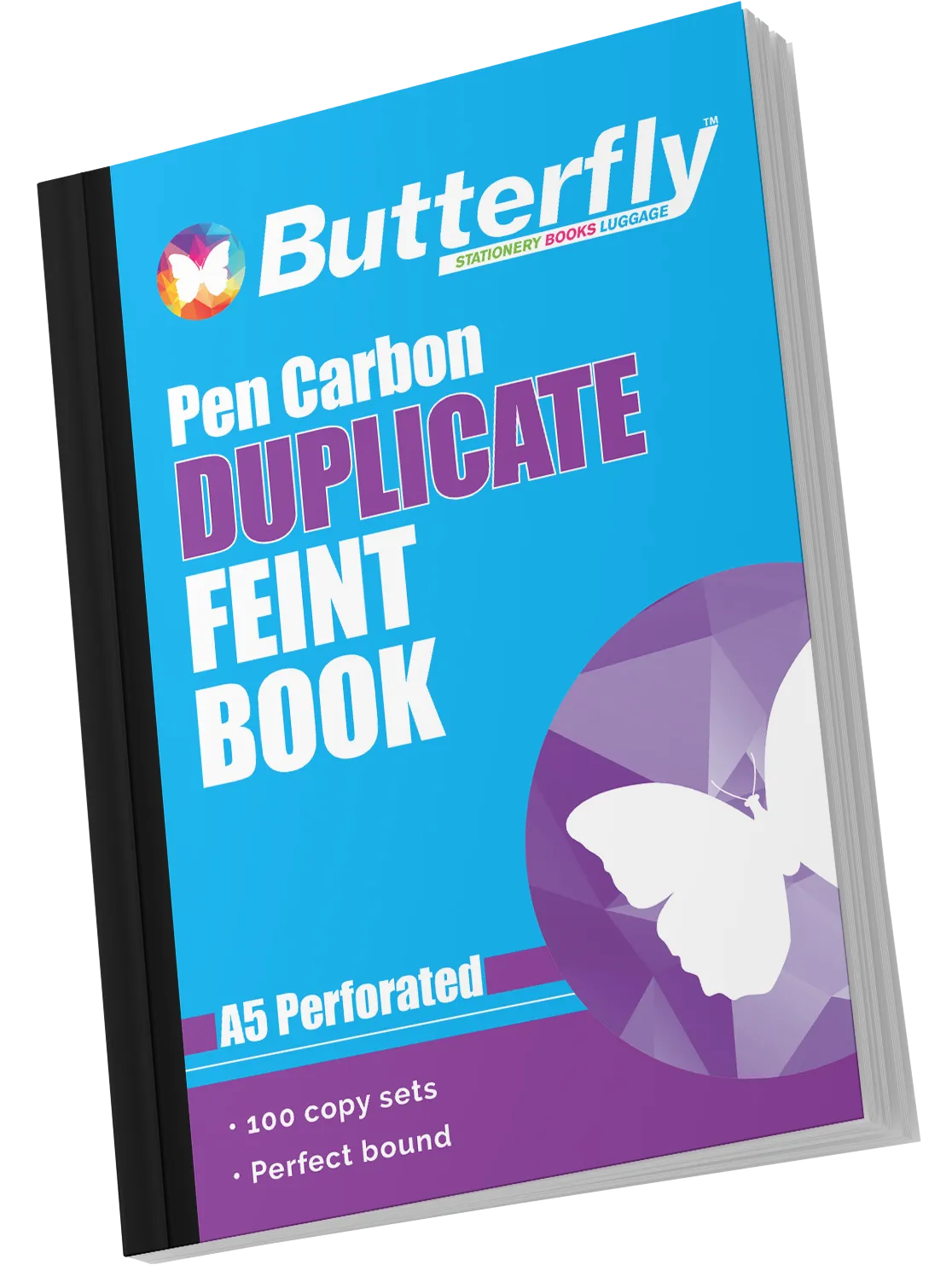 pen carbon books - a5 100 sets feint plain | Office National