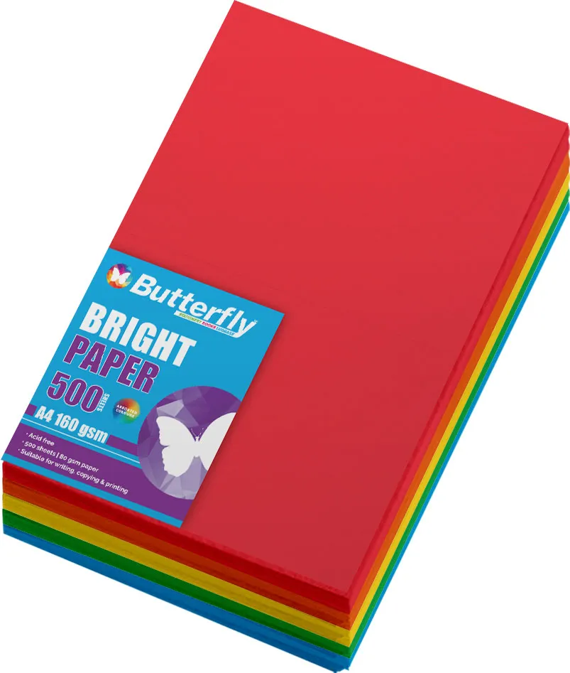 80gsm mixed paper reams - a4 - bright assorted - 500 pack | Office National 80gsm mixed paper reams - a4 - bright assorted - 500 pack | Office National