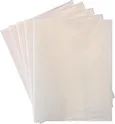 adjustable plastic book covers - a4 120 micron - clear - 5 pack ...
