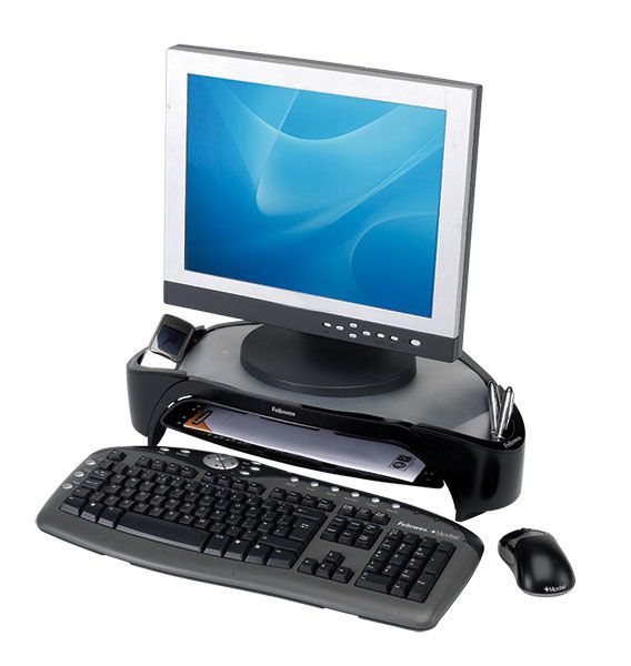 smart suites plus monitor riser - monitor riser plus - black | PMB ...