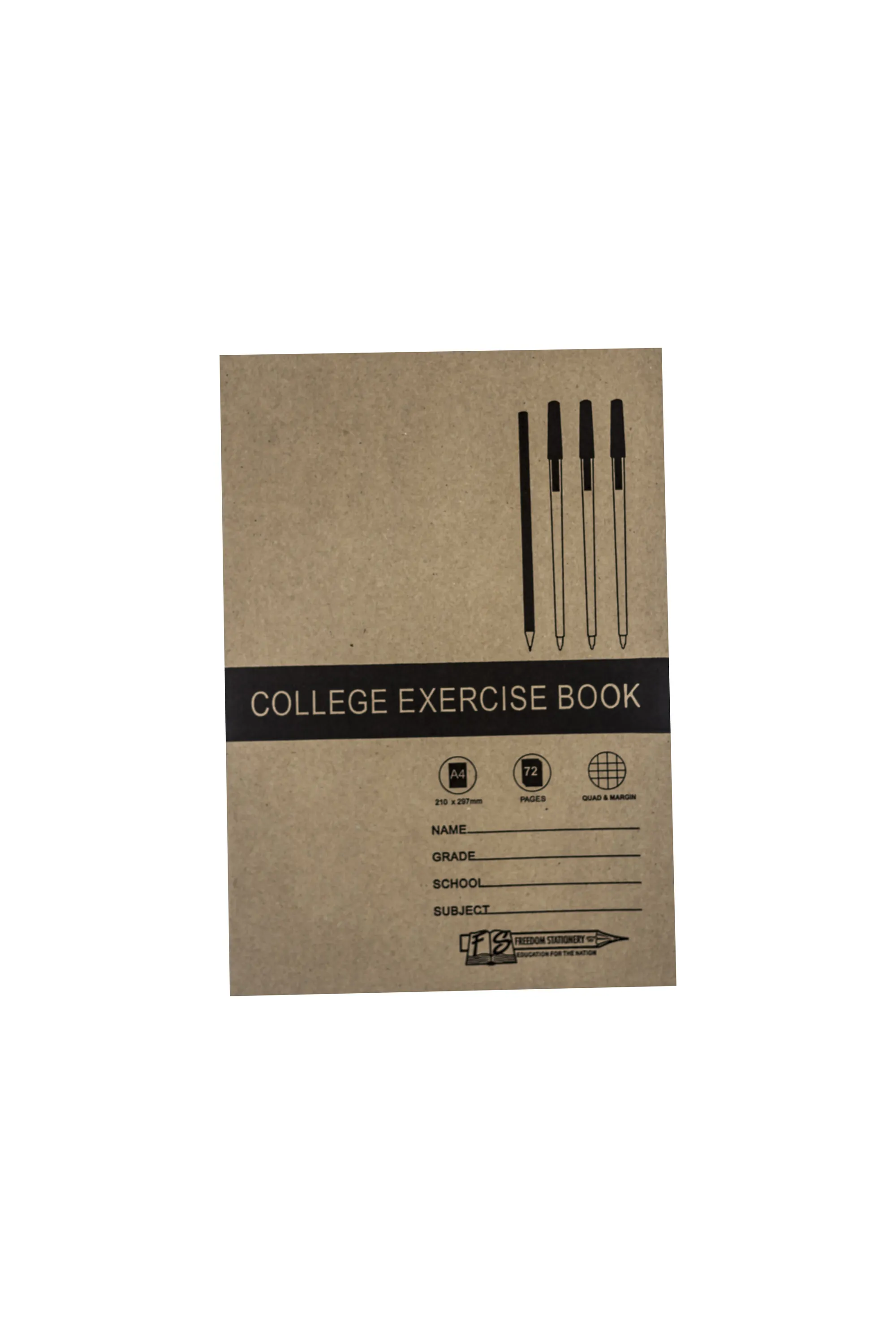 exercise books - a4 q&m 72 page | Ribbens Office National