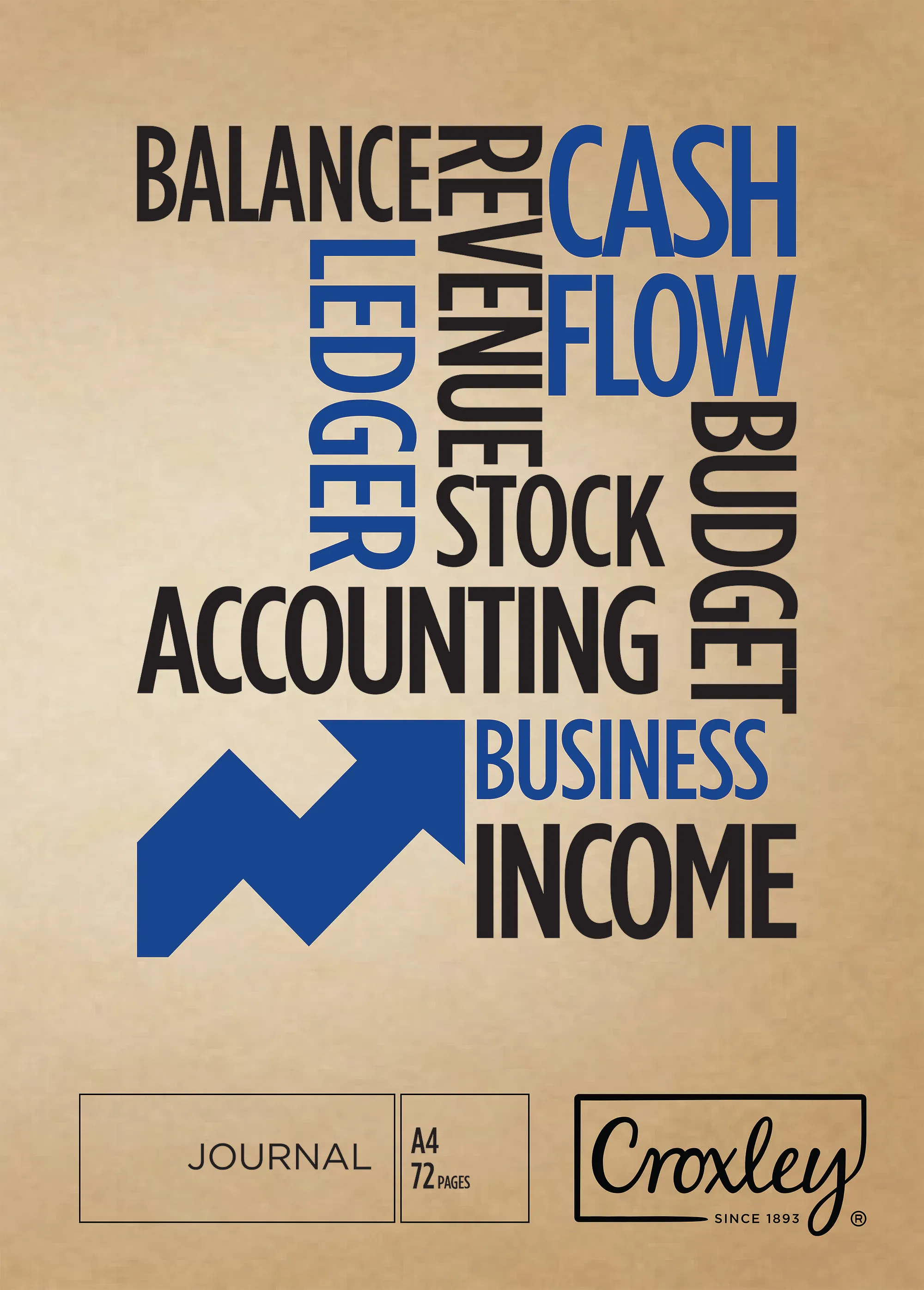 a4 accounting books - 3 column treble cash 72 page | Folio Office National
