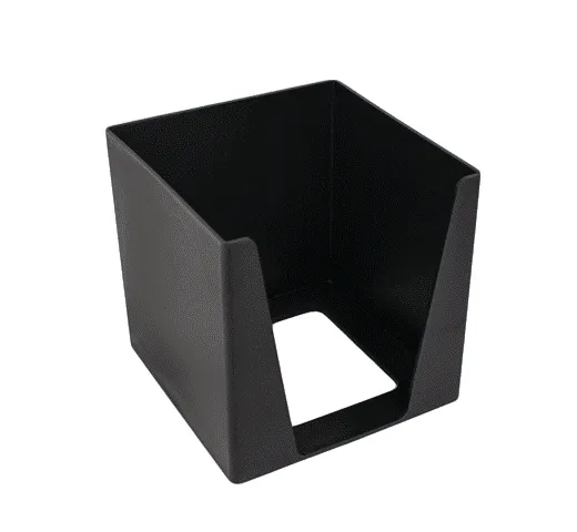 cube holder - 100 x 100 x 100mm - black | Office National