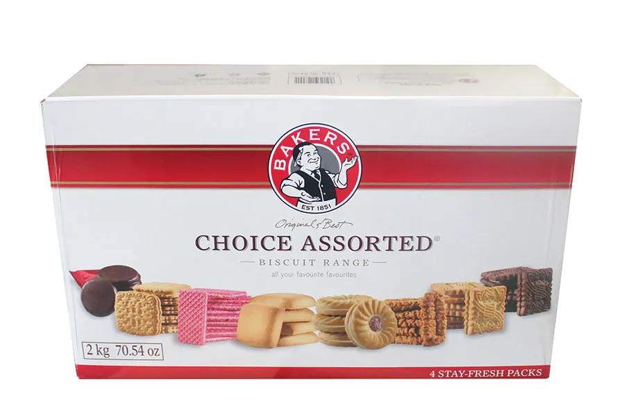 biscuits - choice assorted 2kg | Valmac Office National