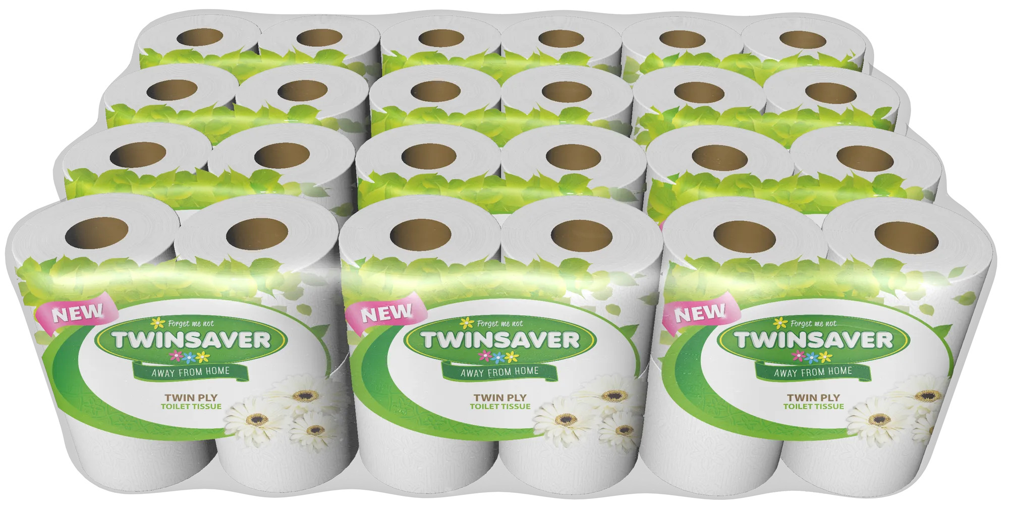 bathroom products - 2 ply toilet paper - white - 48 pack | Office National