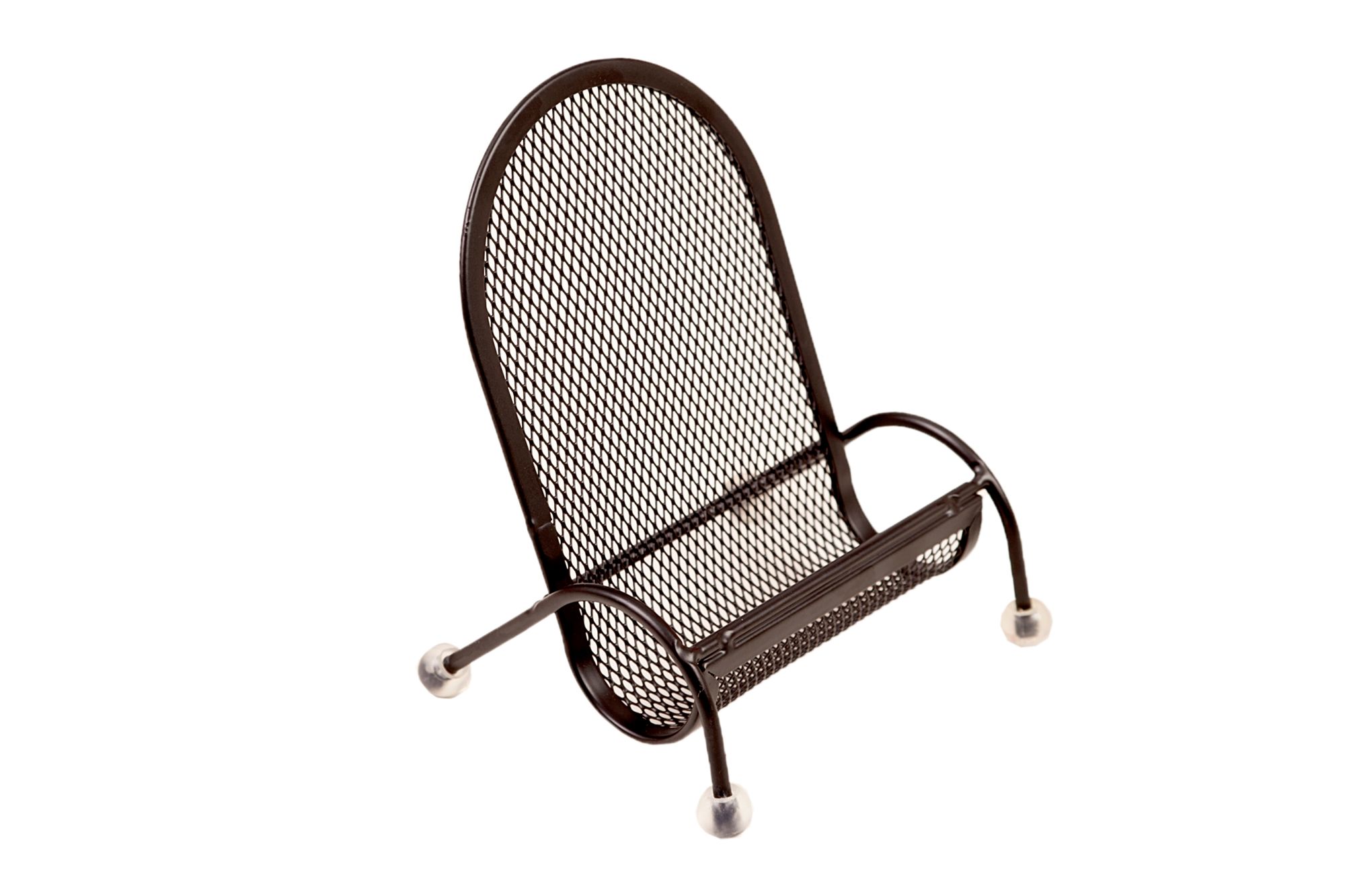 mesh steel desk range - large cell phone holder - black | Edwards ...