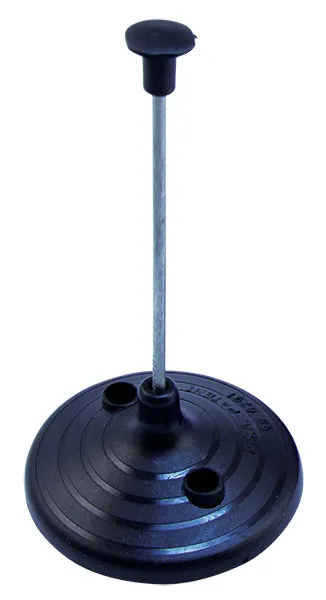 spike file - metal with plastic cap - black | Office National