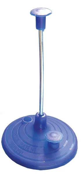 spike file - metal with plastic cap - blue | BOS Office National