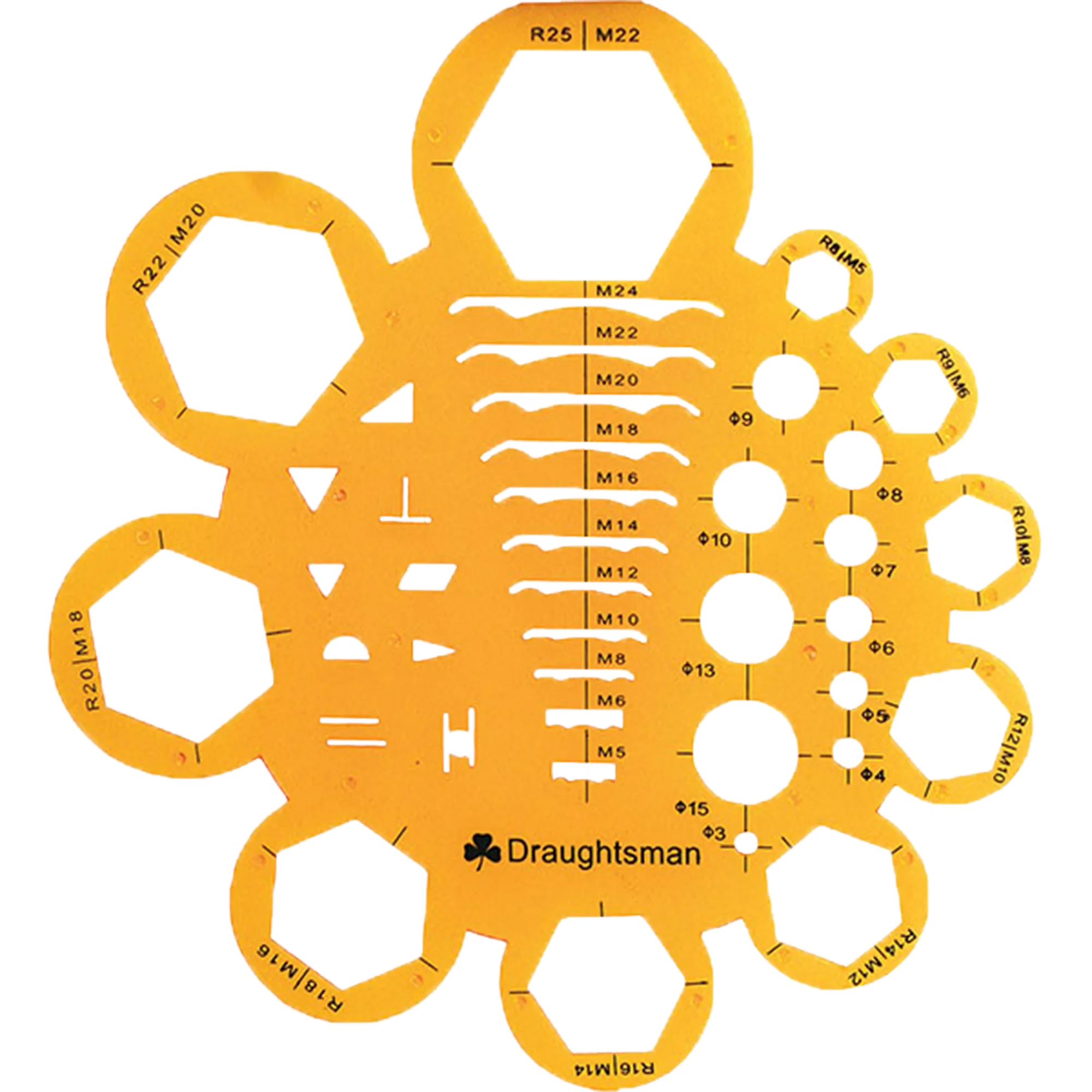 templates - nuts & bolts 150mm x 130mm | ICA Office National