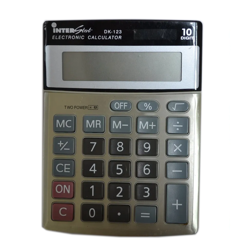 desktop calculator - 10-digit - silver | Office National