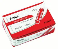 paper clips - 50mm - silver - 50 pack | Office National