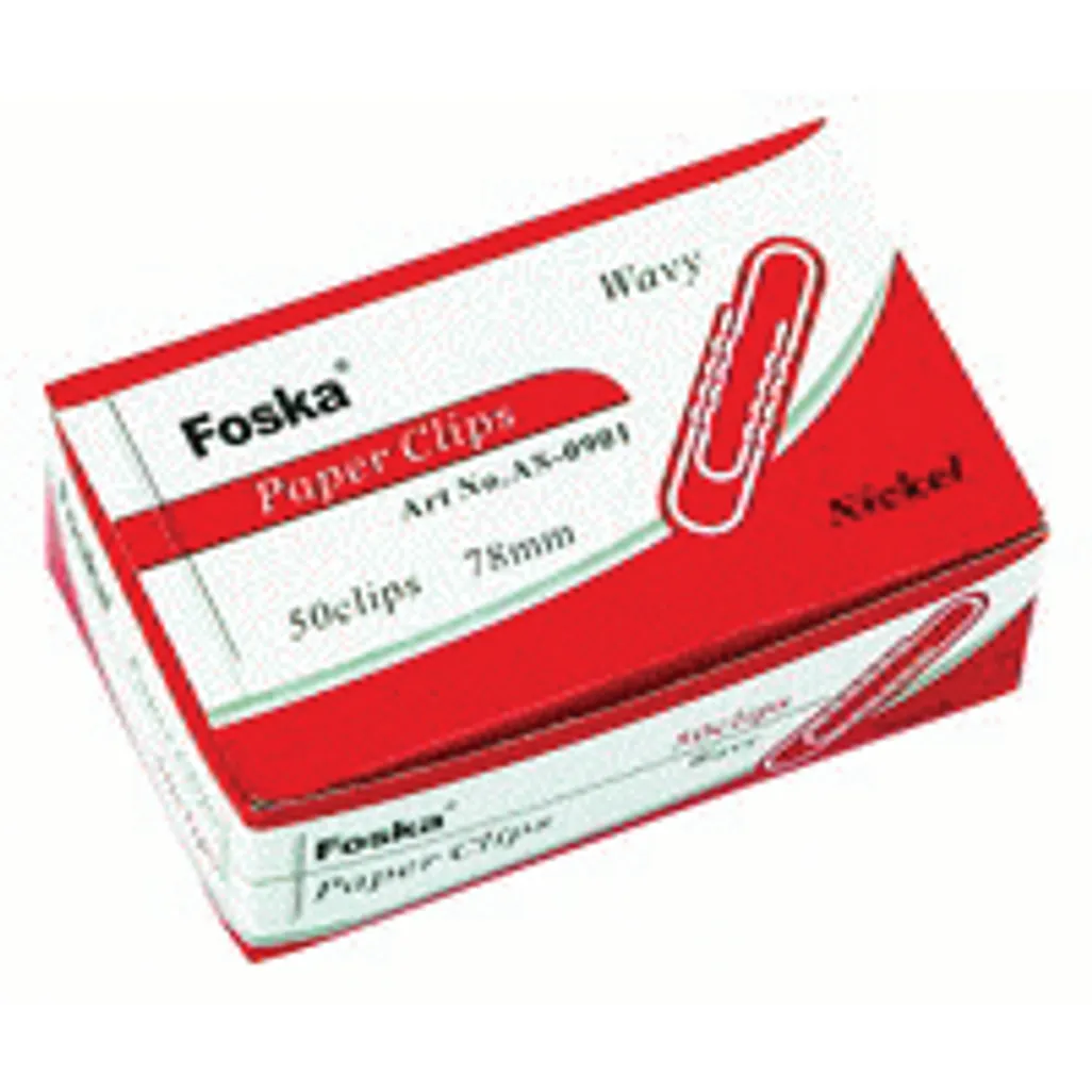 paper clips - 50mm - silver - 50 pack | Office National