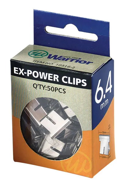 nalclips - 6mm 1202 - 50 pack | Office National
