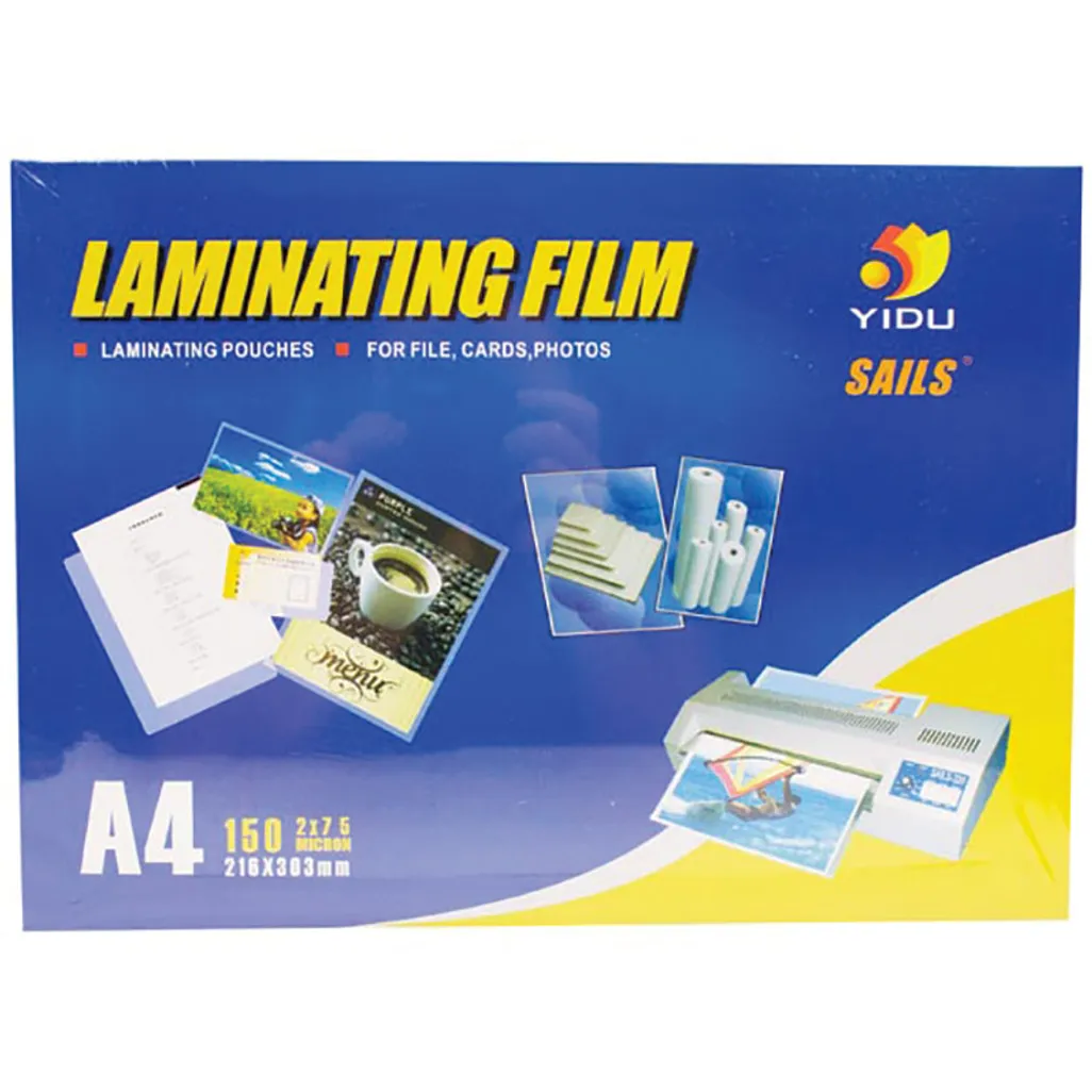 a4 laminating pouches - 150 micron - 100 pack | Office National