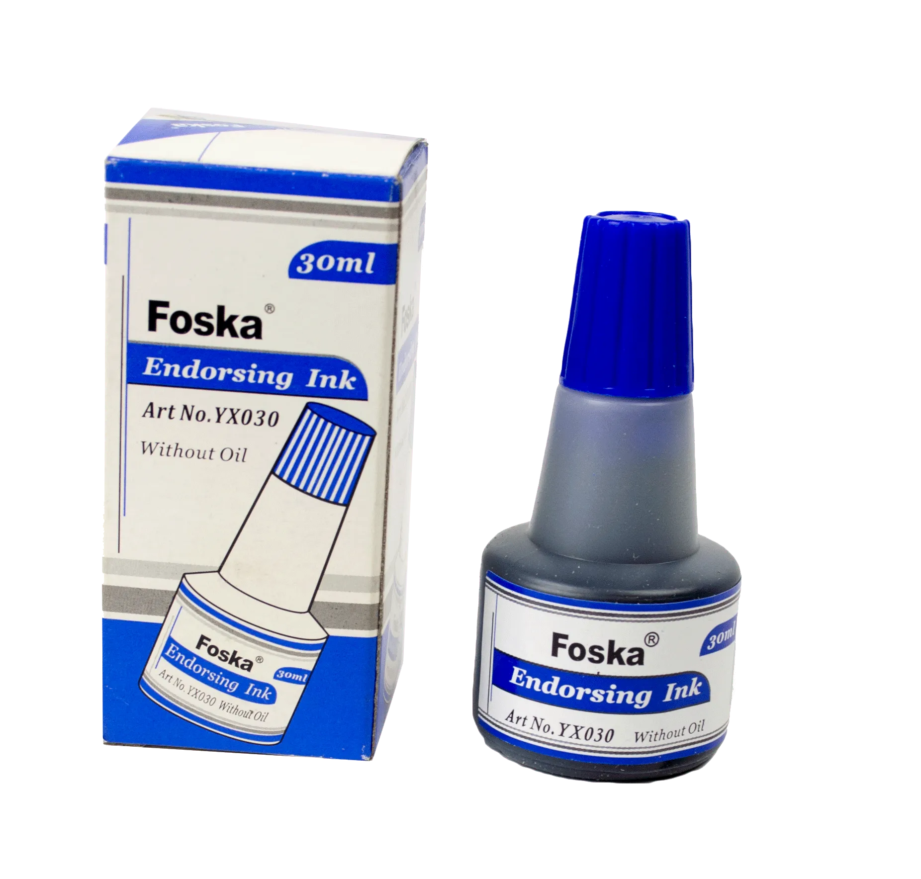endorsing ink - 30ml - blue | Office National