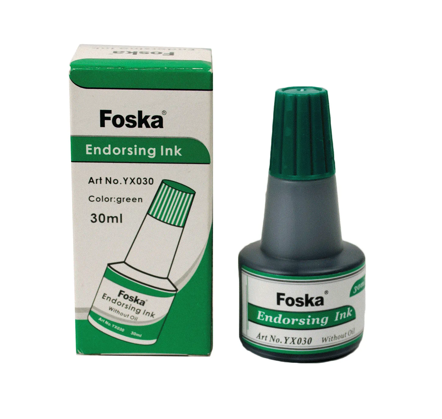 endorsing ink - 30ml - green | Office National
