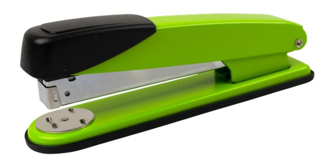 metal staplers - full strip - lime green | Office National