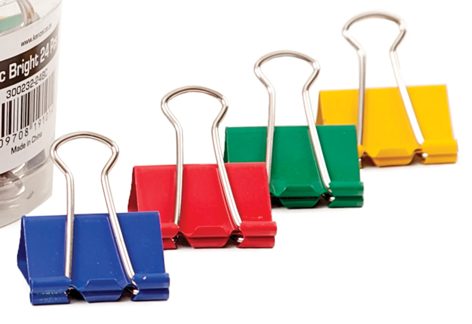 foldback clips - 51mm - bright - 12 pack | Office National