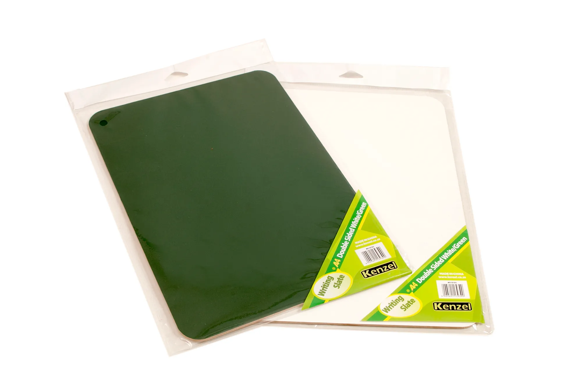 a4 writing slates - double sided - green/white | Bojanala Office National