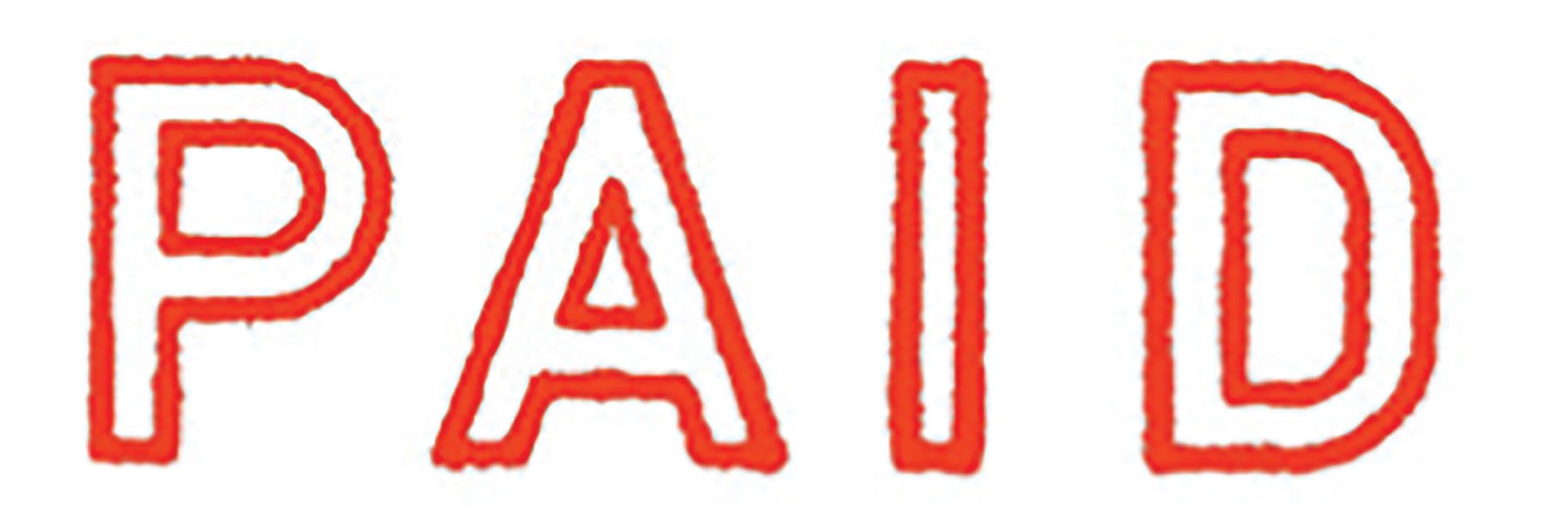 x-stamper - paid 1005 - red | Office National