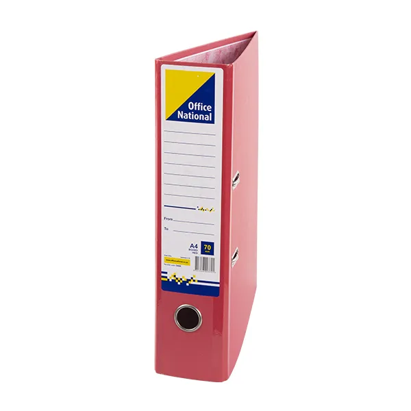 a4 board lever arch files - 70mm - red | Eagle Office National