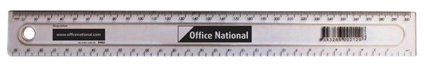 plastic rulers - 30cm - clear | Office National