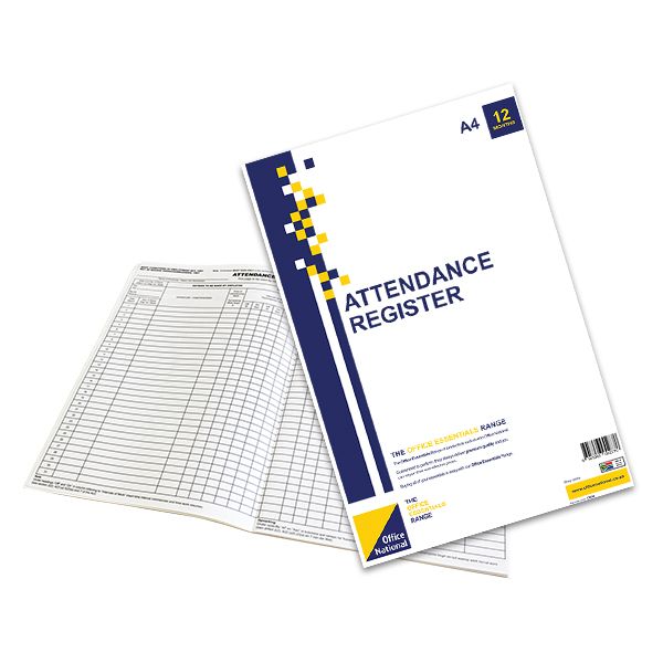 a4 attendance register - soft cover | Hout Bay Office National