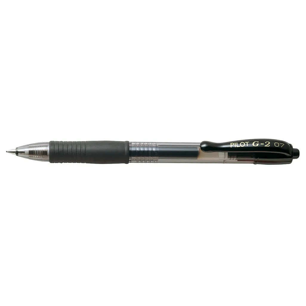 bl-g2 7 retractable gel rollerball pen - 0.7mm - black | Office National