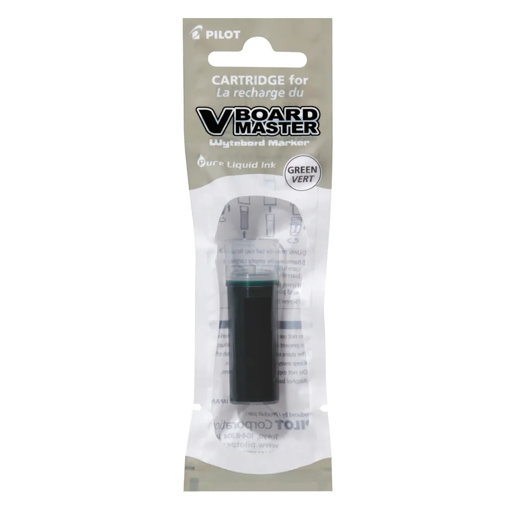 v board master whiteboard marker - refill ink - green | Office National