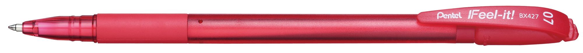 stick type ballpoint pen - 0.7mm - red | Folio Office National