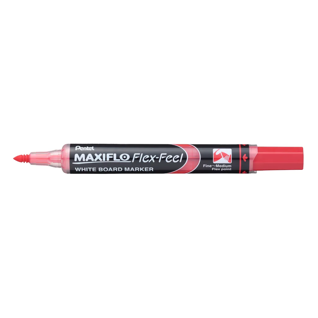 maxiflo "pump-it!" whiteboard marker - 4.0mm - red | Office National