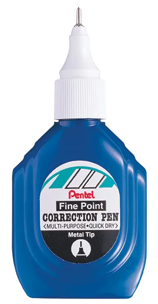 correction pens - 18ml fine blue bottle | Office National