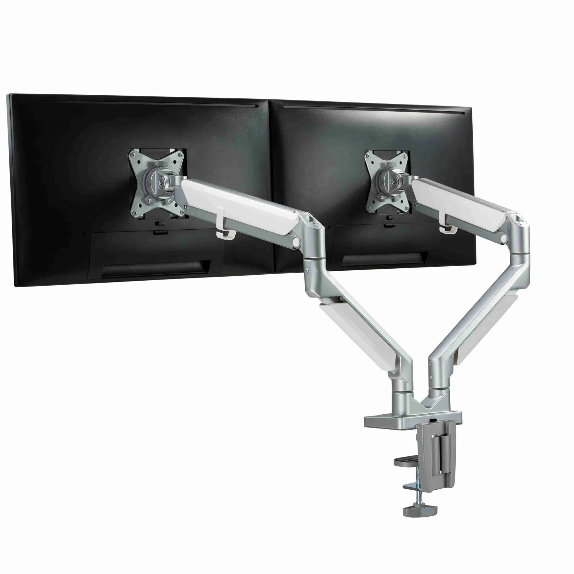 monitor clamp brackets - double - silver | COE Office National