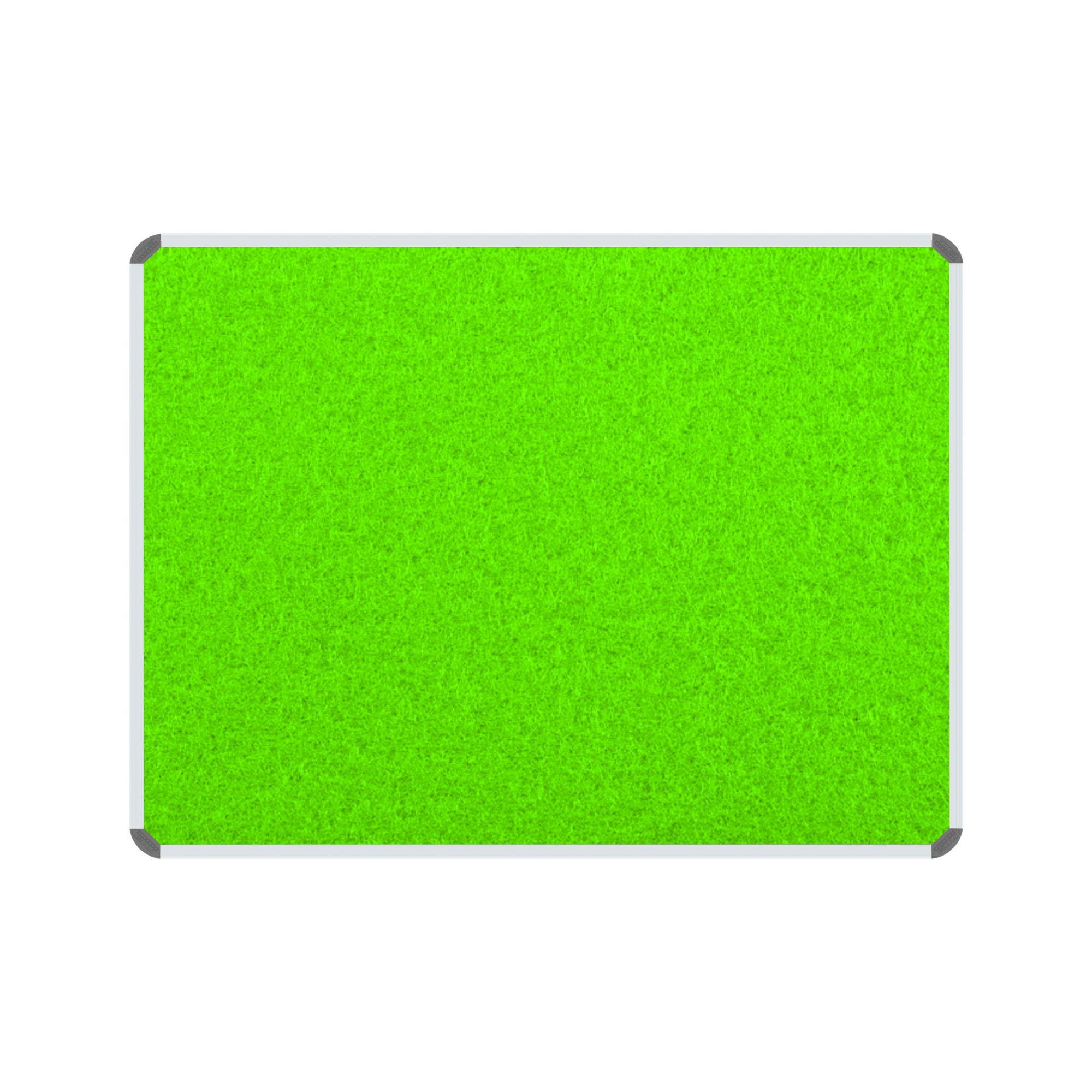 aluminium frame info boards - 1000 x 1000mm - lime green | Hermanus ...
