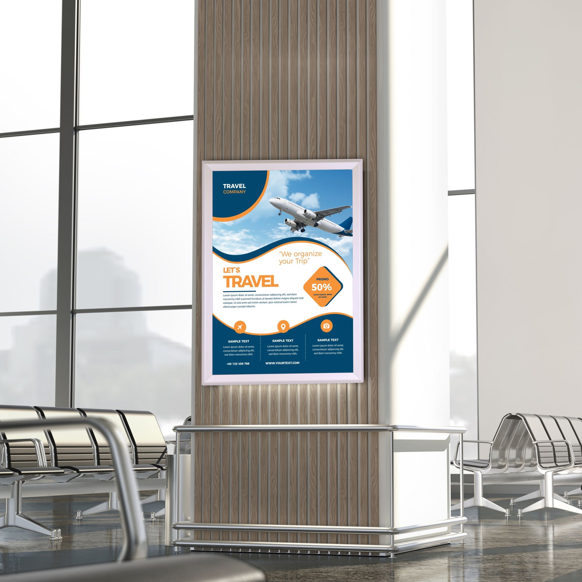 mitred corner poster frames & hanging systems - a3 | Edwards Office ...