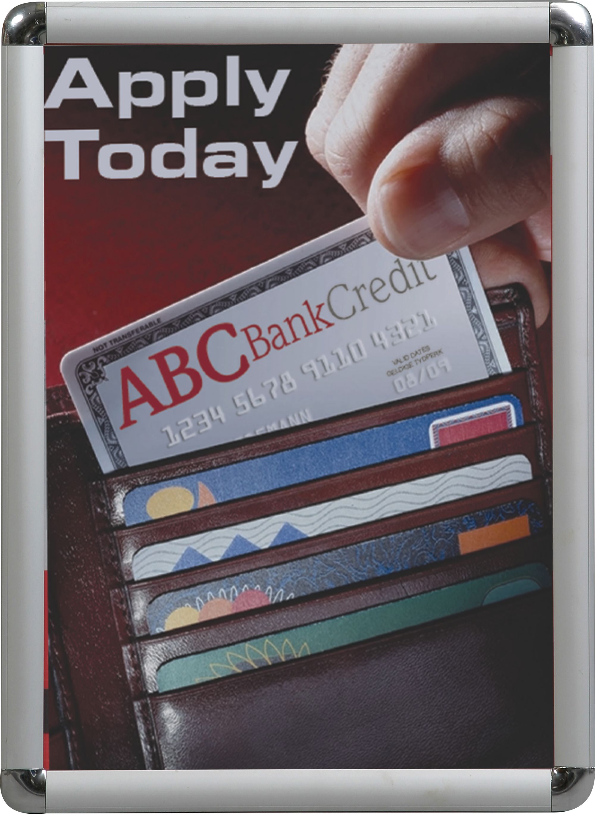 chrome corner poster frames - a1 | Pioneer Office National