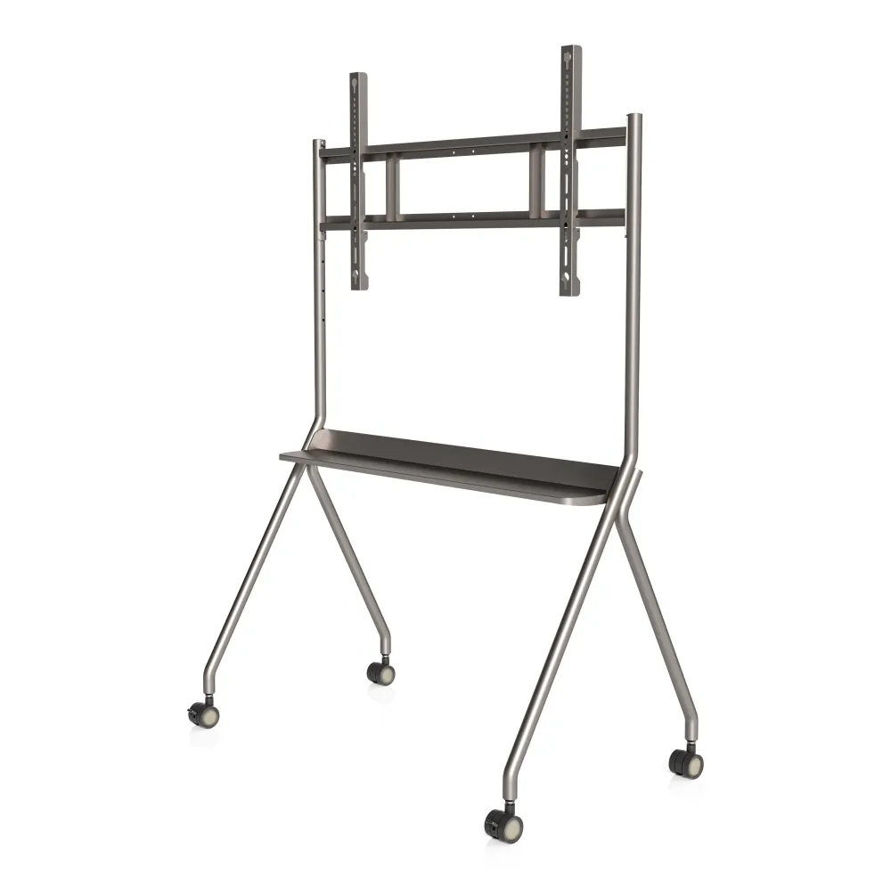 interactive led panels stands- mobile stand 150kg - lockable castors ...