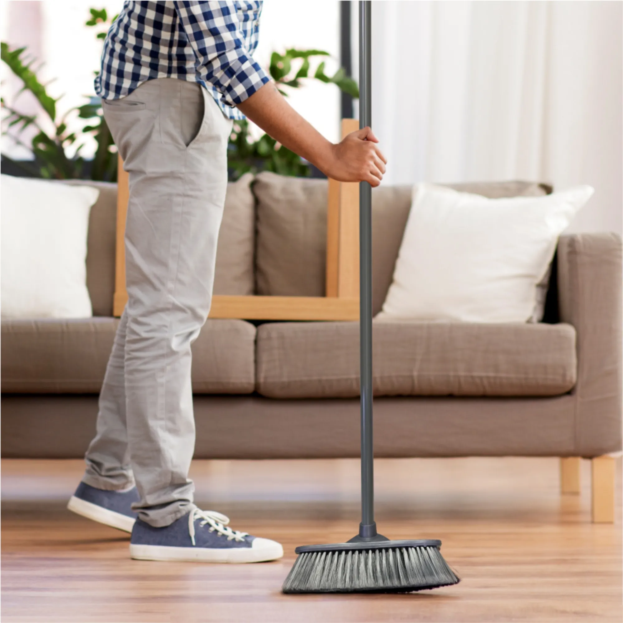 janitorial brooms & brush/dustpan set - soft broom 300 head | Hout Bay ...