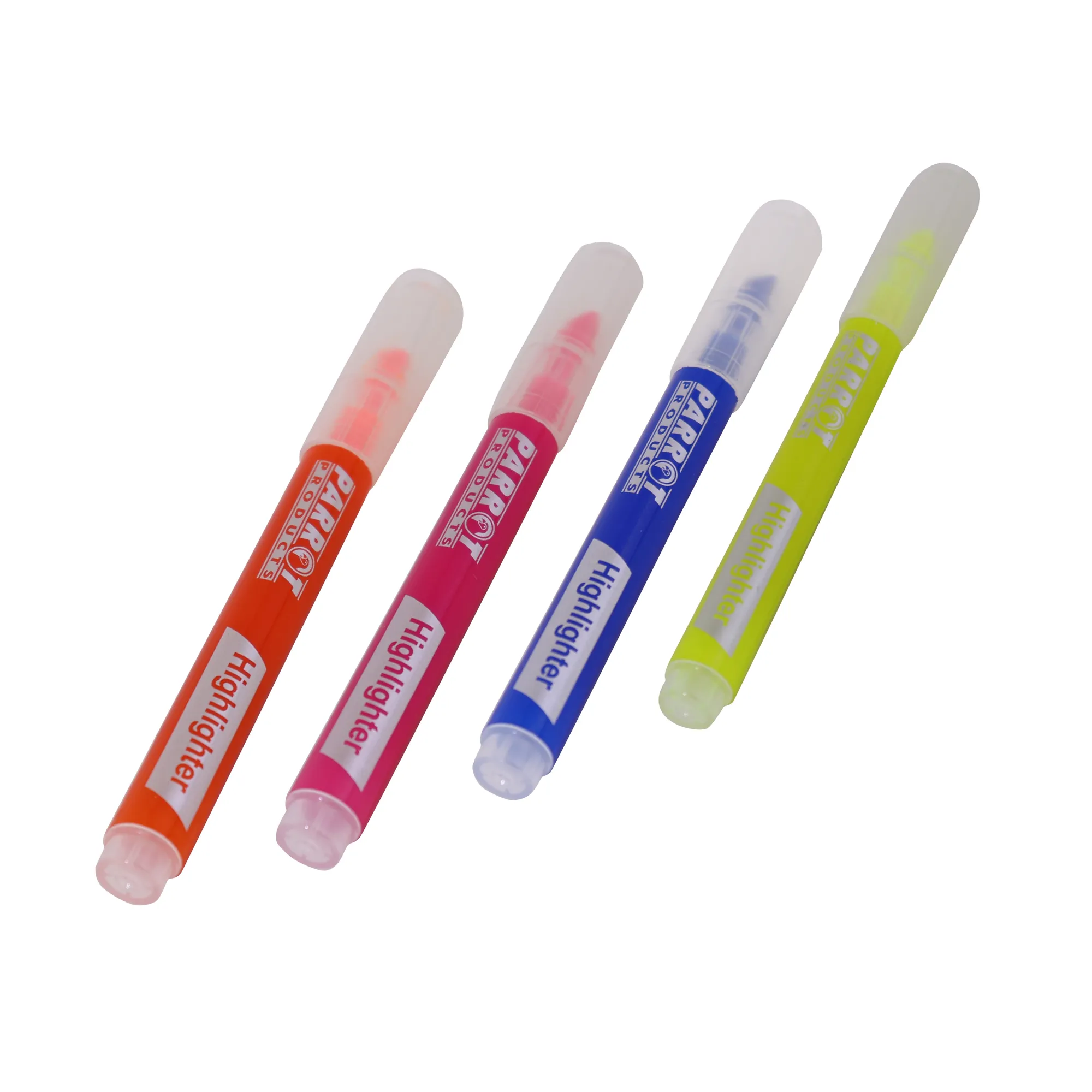 slimline highlighter - 3mm - assorted - 4 pack | Access Office National