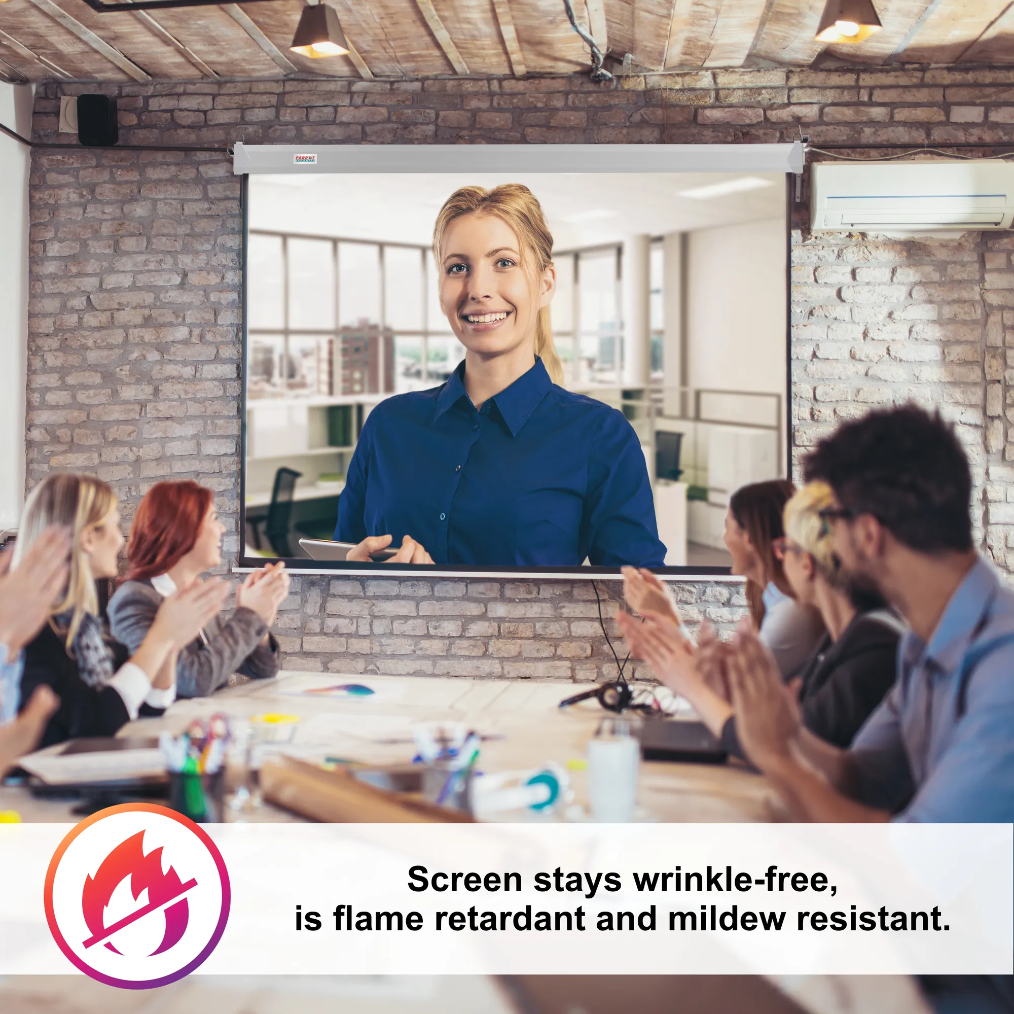 pull-down screens - 3050 x 2310mm | Folio Office National