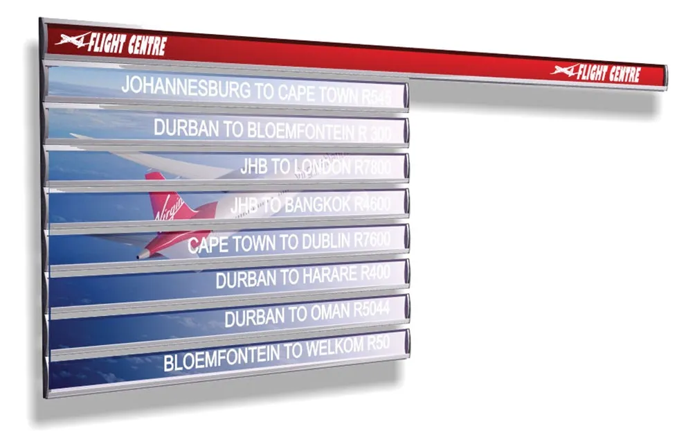 aluminium sign frames - 250 x 50mm | 10 Uit 10 Office National