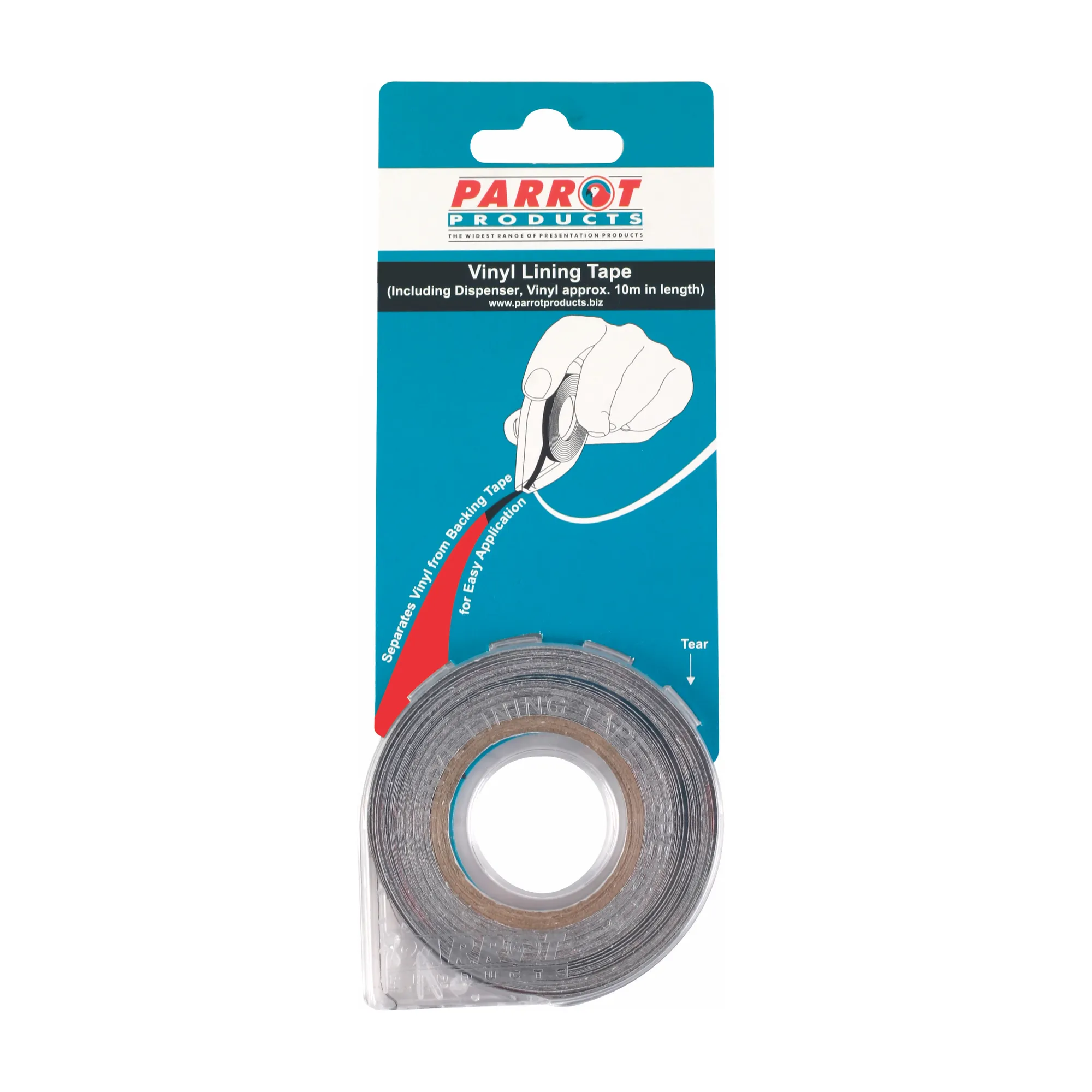 vinyl lining tape - 3mm x 10m - red | Office National