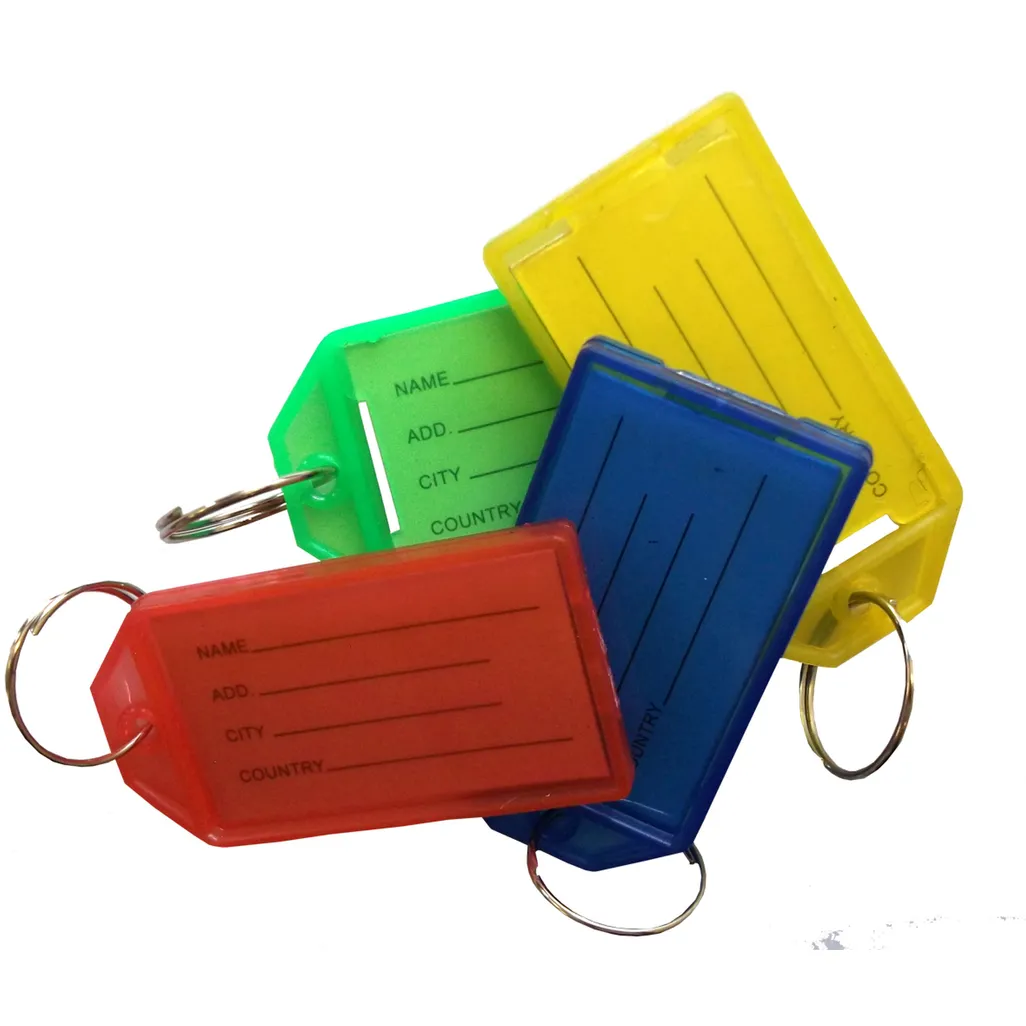key rings - deluxe - assorted - 50 pack | Office National